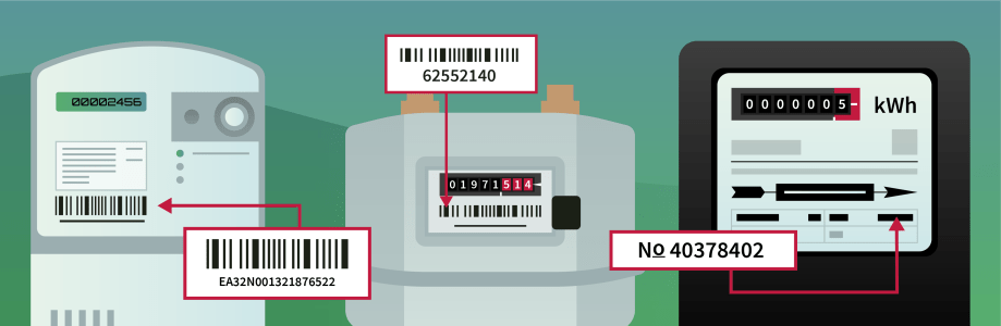 Meternummer stroom en gas: waar vind ik dit?